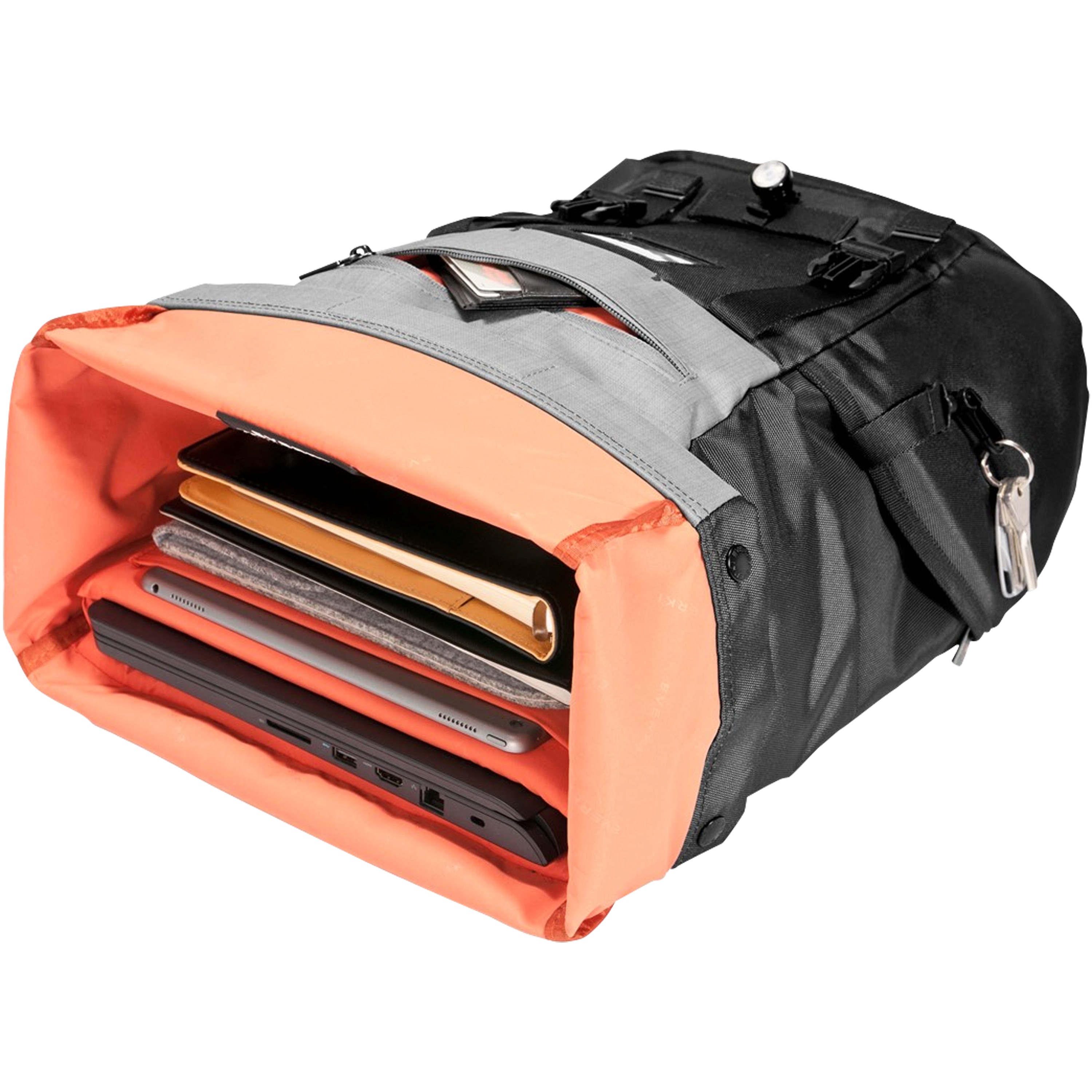 EVERKI ContemPRO Roll Top Notebook Rucksack, für Laptops bis 15,6'' und ...