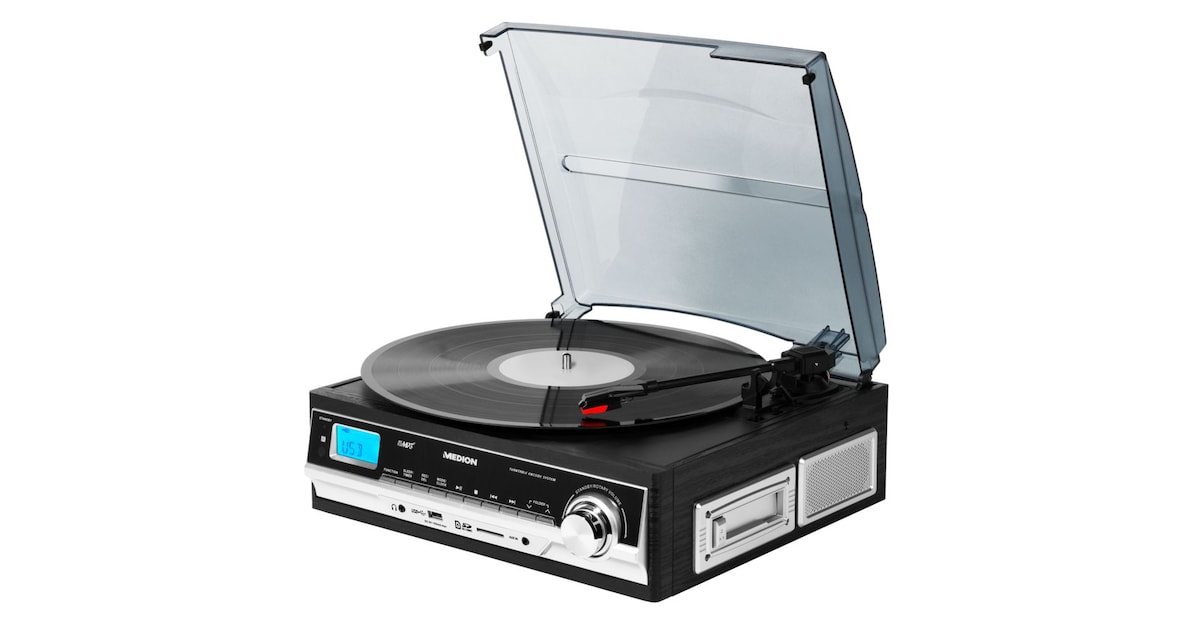 MEDION® LIFE® E69216 Schallplatten- und Kassettendigitalisierer | MEDION.DE