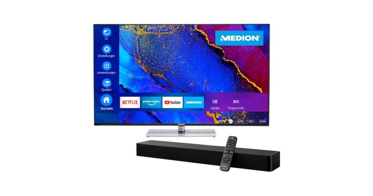 MEDION® LIFE® X15595 (MD 32045) LCD Smart-TV | MEDION.DE