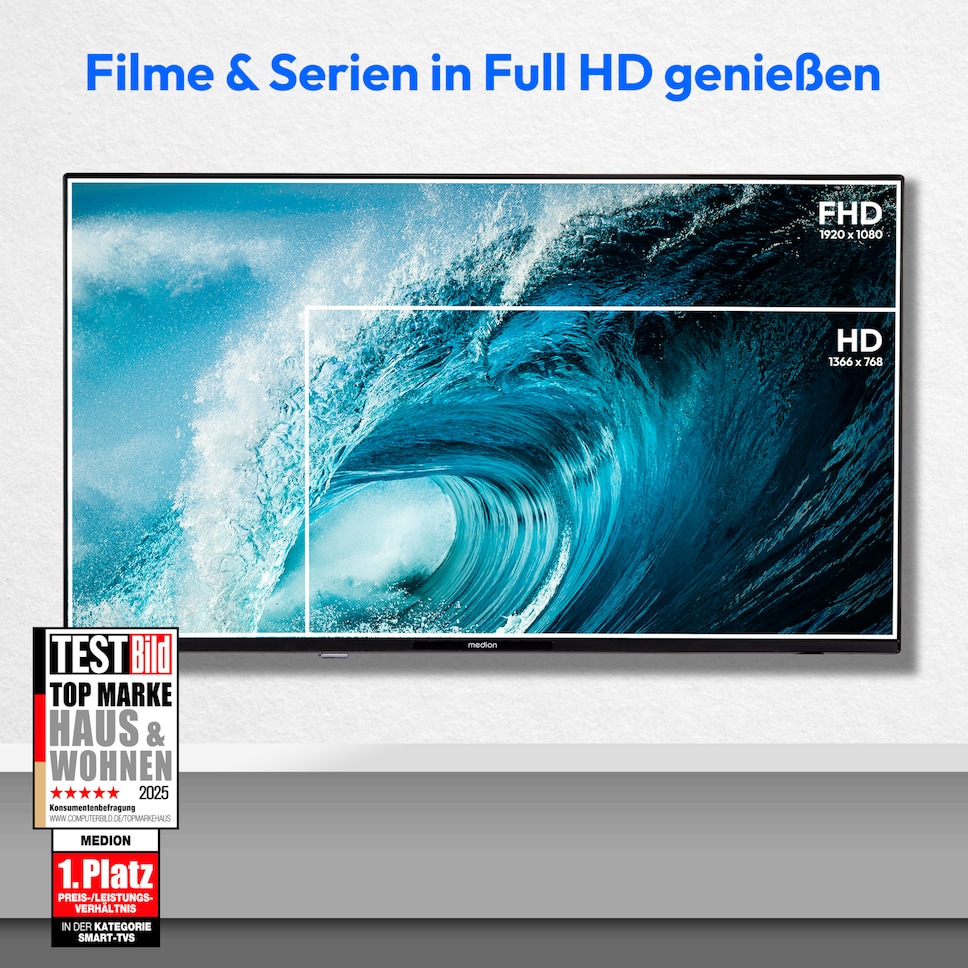 MEDION® LIFE MD 840101 Smart-TV