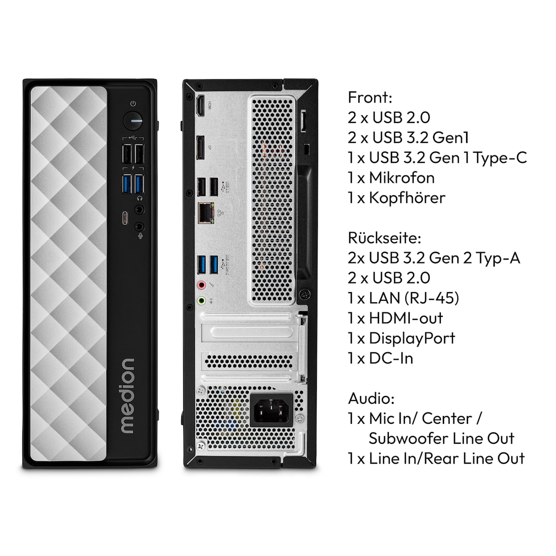 MEDION® MEDION T80 Slim Multimedia PC | MEDION.DE