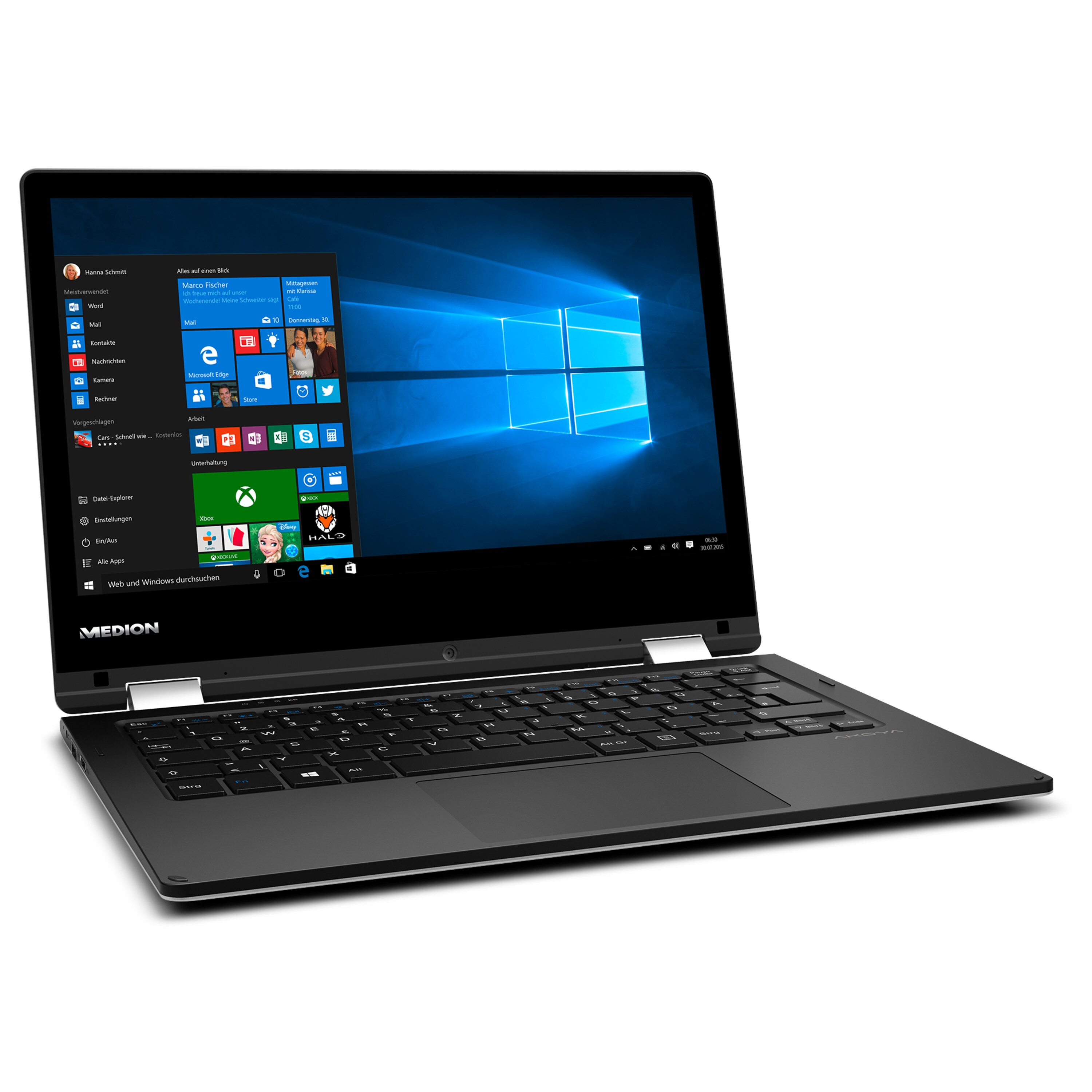 MEDION® AKOYA® E2228T, Intel® Atom® x5-Z8300, Windows 10 Home, 29,5 cm ...