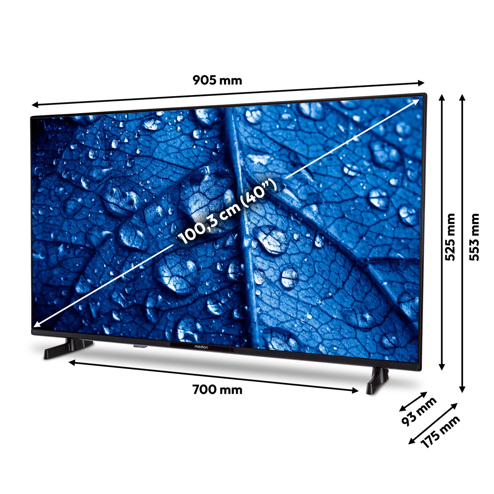 MEDION® LIFE MD 840101 Smart-TV