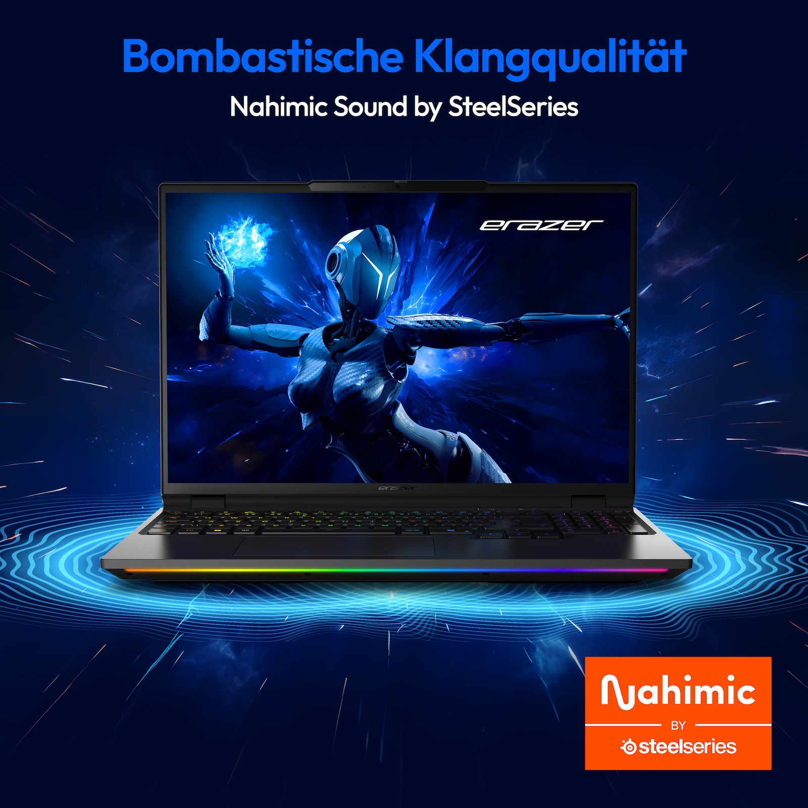 MEDION® ERAZER Beast 16 X1 Ultimate High-End Gaming Laptop