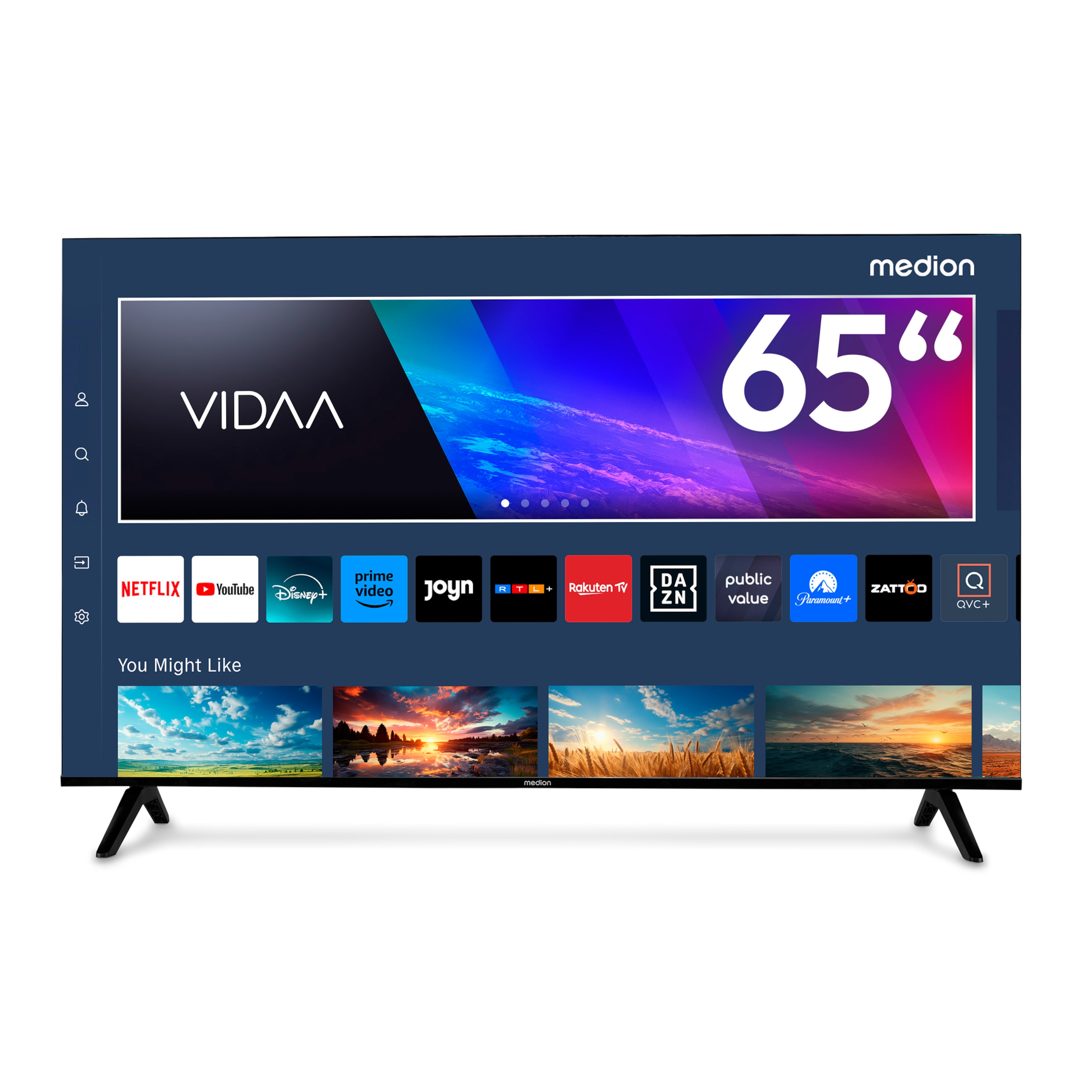 MEDION® LIFE MD 865200 Ultra HD LCD Smart-TV