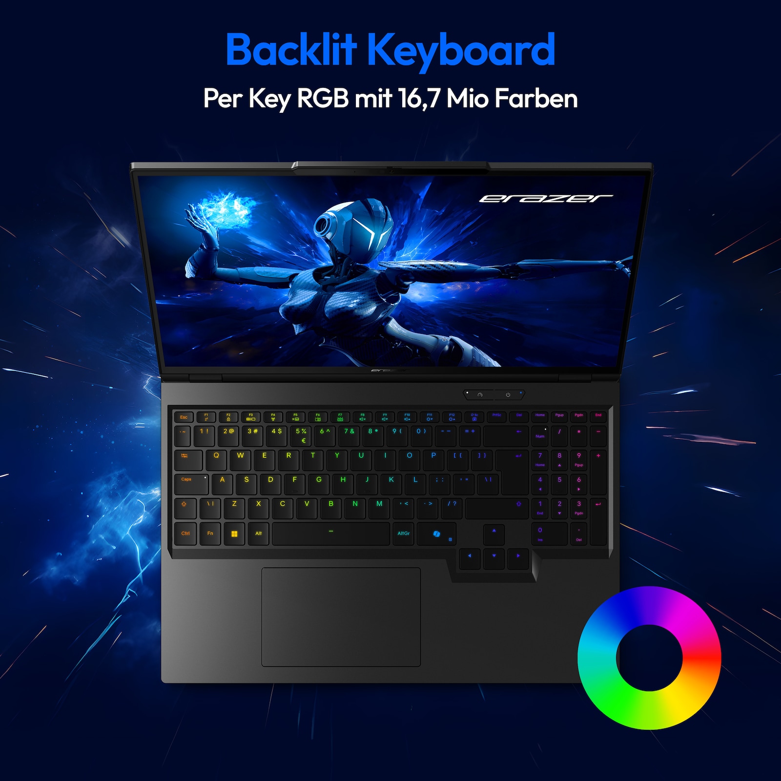 MEDION® ERAZER Beast 16 X1 Ultimate High-End Gaming Laptop