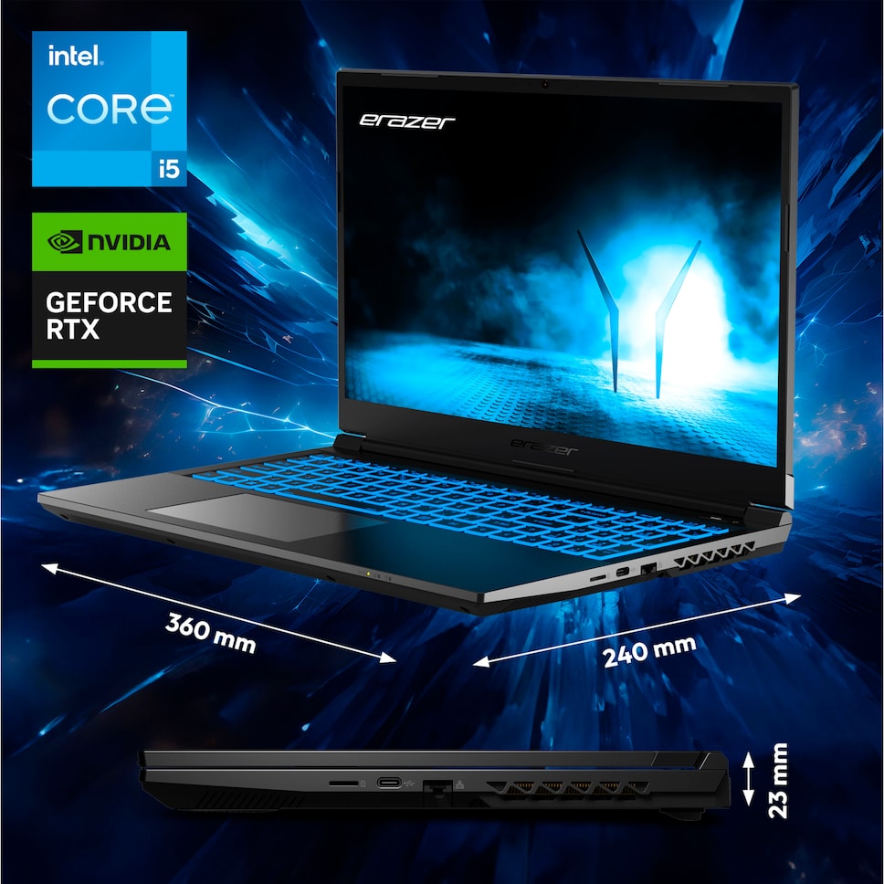 MEDION® ERAZER Crawler E30e Core Gaming Laptop