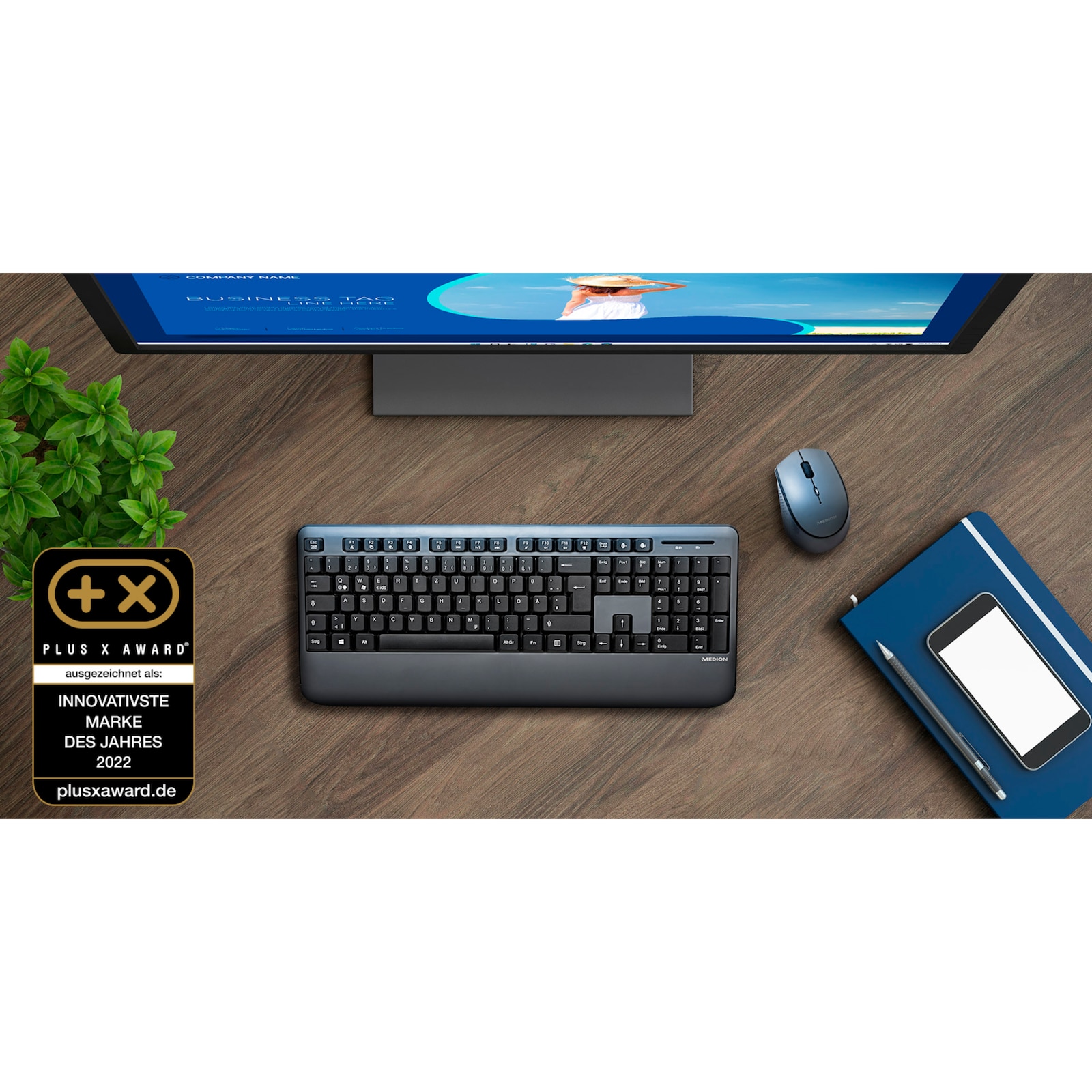 HP Smart Tank Plus 555 Wireless All-in-One Tintenstrahldrucker | MEDION.DE