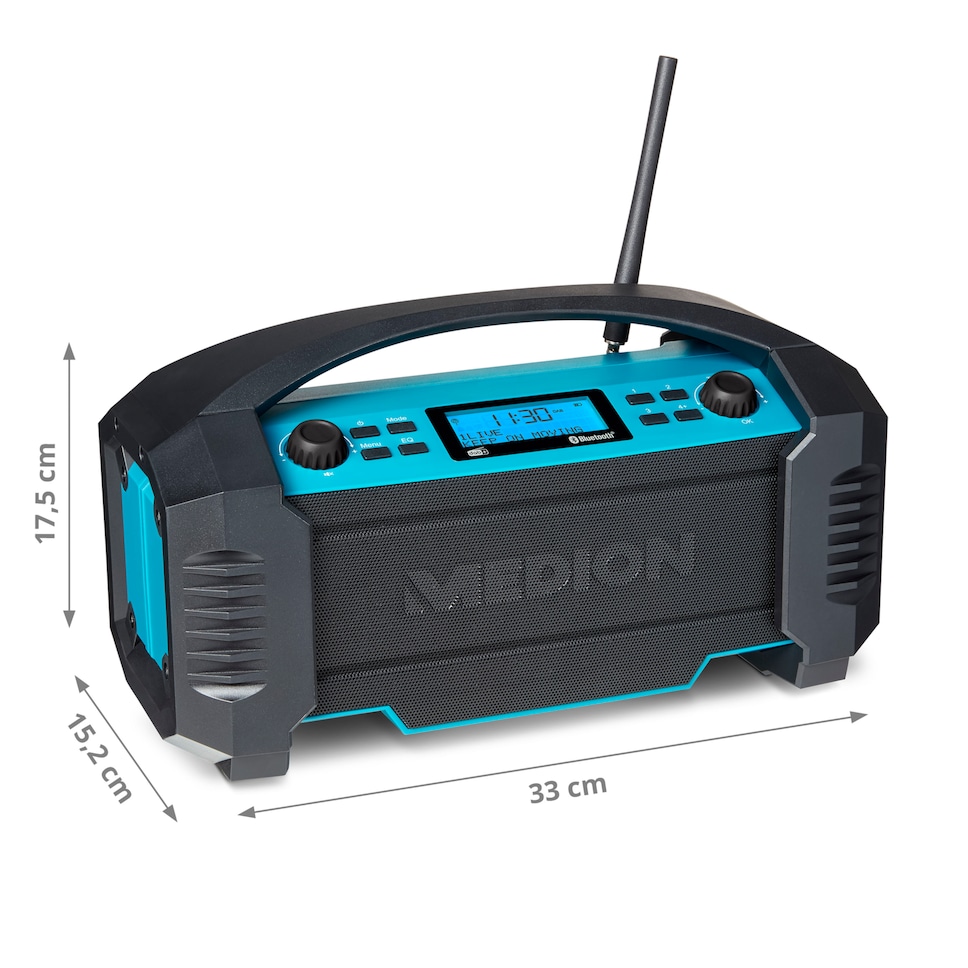 MEDION® LIFE® E66050 DAB+/Bluetooth®-Baustellenradio