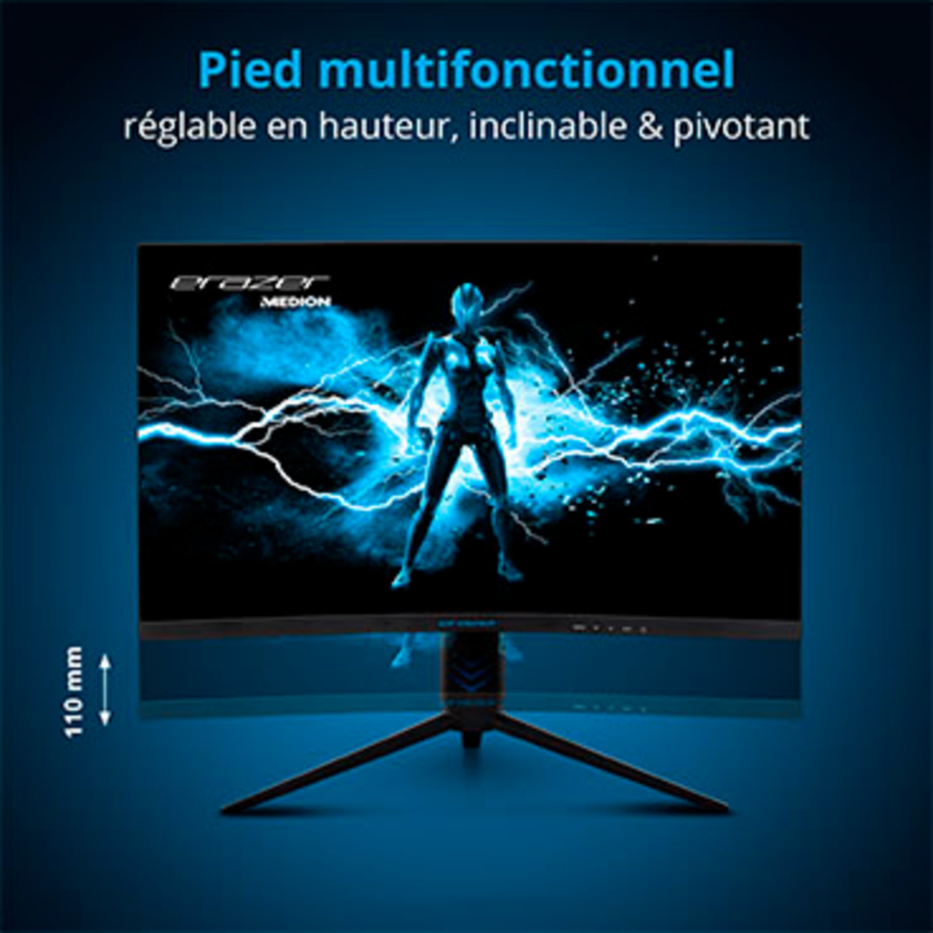 MEDION® ERAZER® Spectator X30 Moniteur panoramique incurvé | MEDION.BE