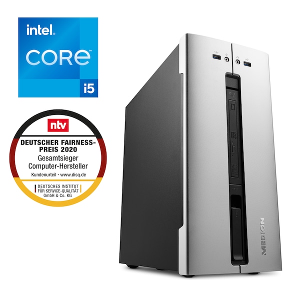 MEDION® AKOYA® P62030, Intel® Core™ i5-11400, Windows 11 Home, 1 TB SSD ...