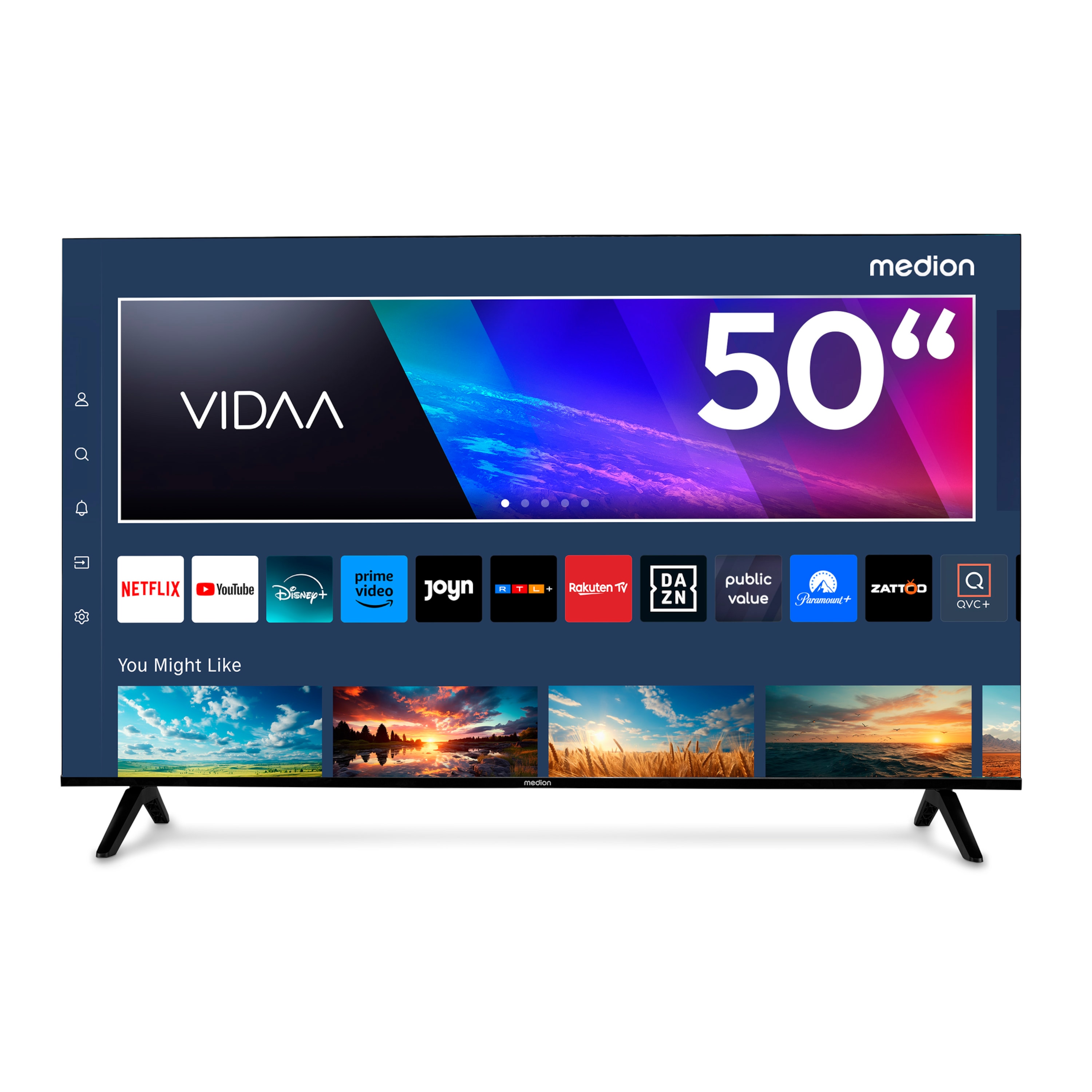 MEDION® LIFE MD 850200 Ultra HD LCD Smart-TV