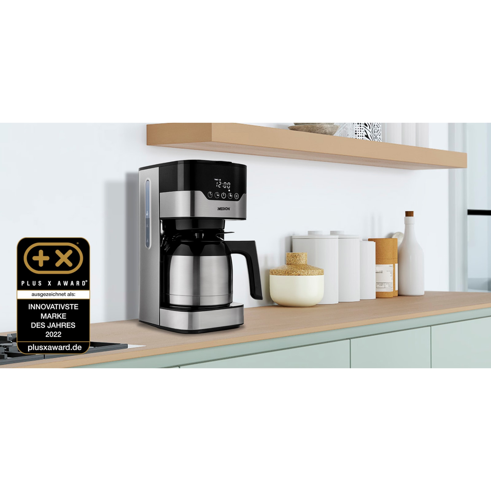 MEDION® Kaffeemaschine mit Thermokanne MD 18458 | MEDION.DE