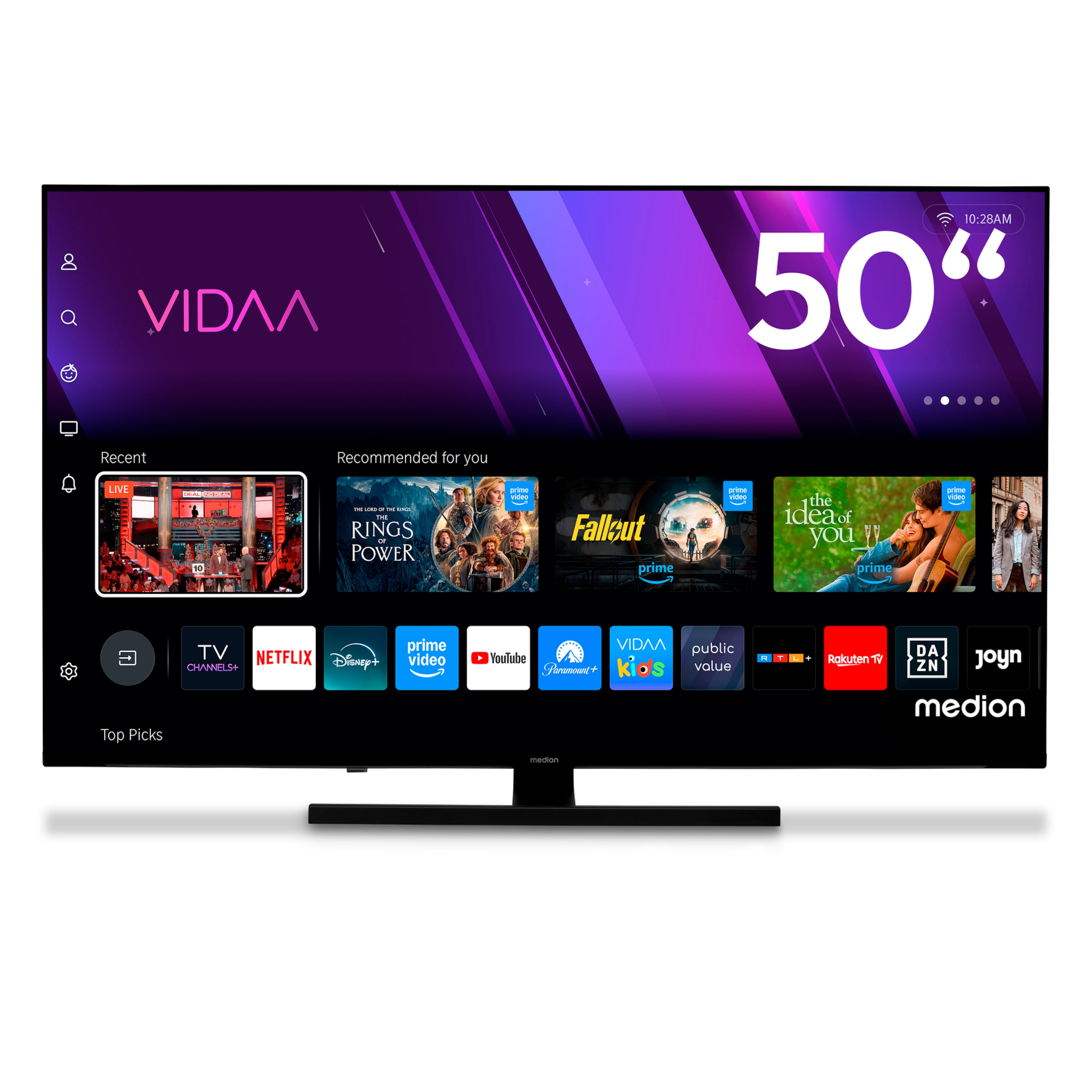 MEDION® LIFE MD 850600 QLED Smart-TV