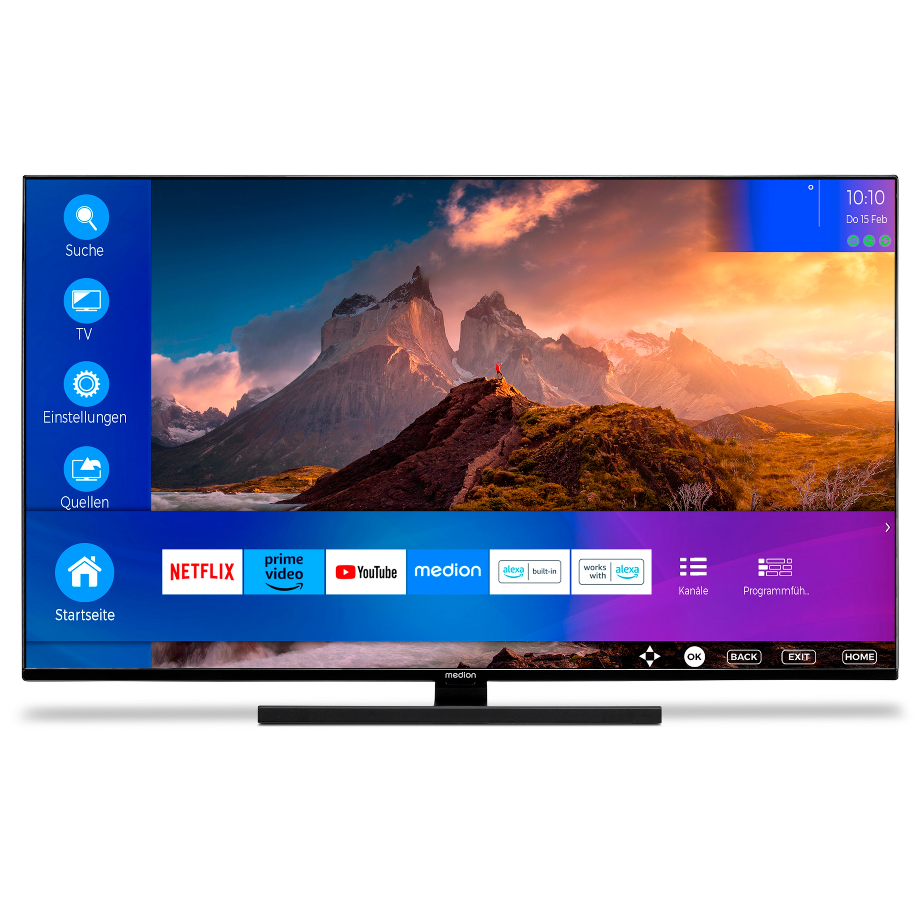 MEDION® LIFE® X15021 (MD 30961) QLED Smart-TV