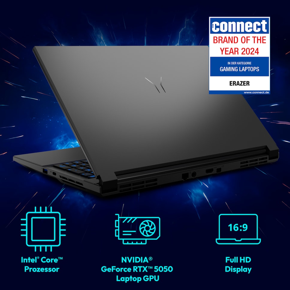 MEDION® ERAZER Scout 15 E1 Core Gaming Laptop