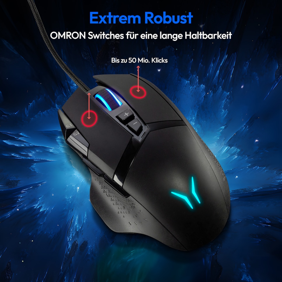MEDION® ERAZER Wizard P20 Gaming Maus