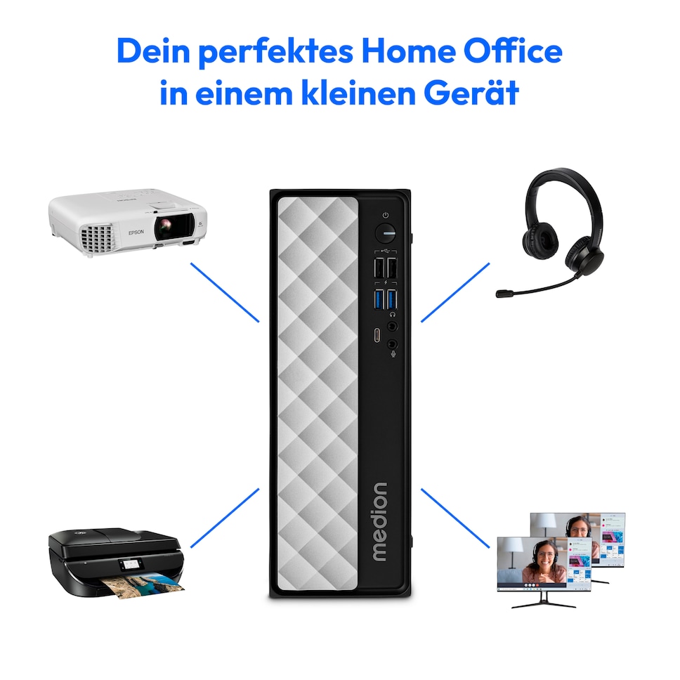 MEDION® MEDION T80 Slim Multimedia PC | MEDION.DE
